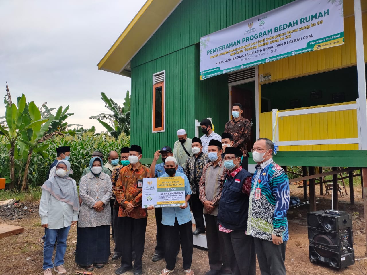 Berau Coal Energy | PT Berau Coal Dukung Program Bedah Rumah Berau Coal Energy | PT Berau Coal Dukung Program Bedah Rumah