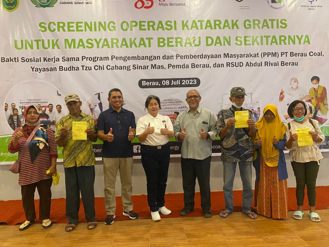 Berau Coal Energy | Berau Coal Gelar Bakti Sosial Screening Operasi Katarak Gratis bersama ...